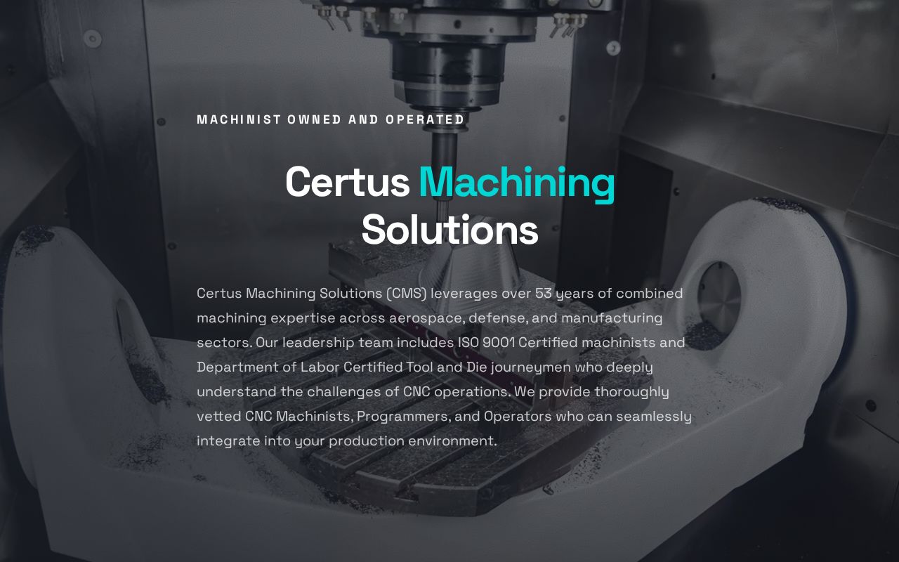Certus Machining Solutions